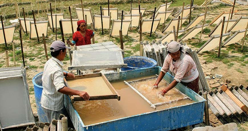 Nepali Paper Craft: The Story of Lokta Paper - Wonder Nepal